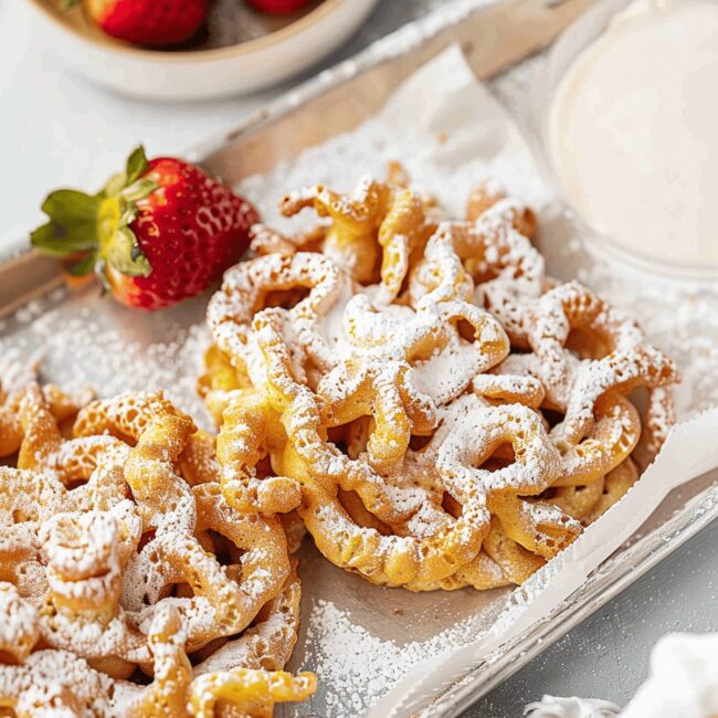 The Crispiest Classic Funnel Cake Recipe for Carnival Fun - Good ...