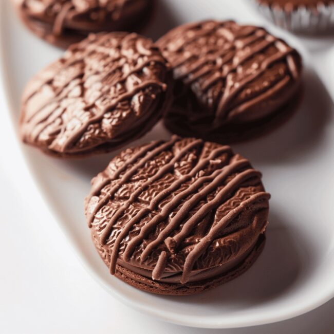 Irresistibly Gooey Homemade Fudge Rounds Recipe - Good Tasting Meals