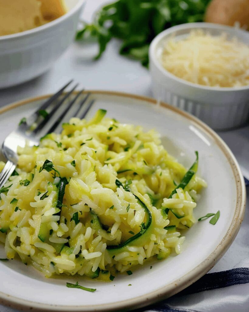 Cozy Cheesy Zucchini Rice Recipe: A Simple Family Treat - Good Tasting ...
