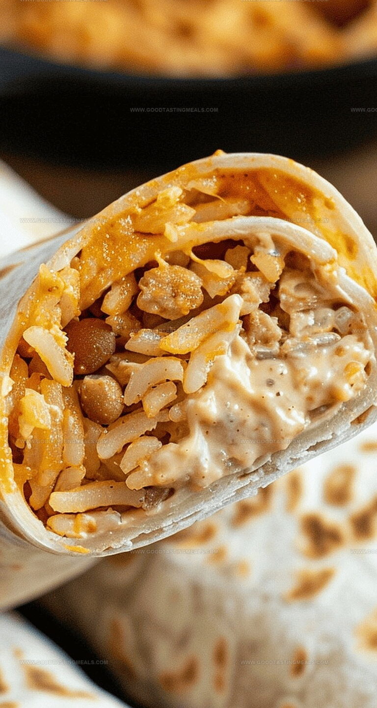 The Best Cheesy Bean and Rice Burrito Recipe You'll Ever Need - Good ...