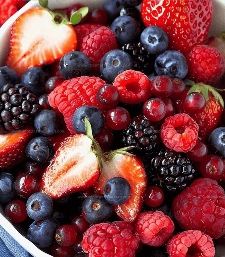 Quick & Fresh Summer Berry Medley Salad Recipe for Sunny Days - Good ...
