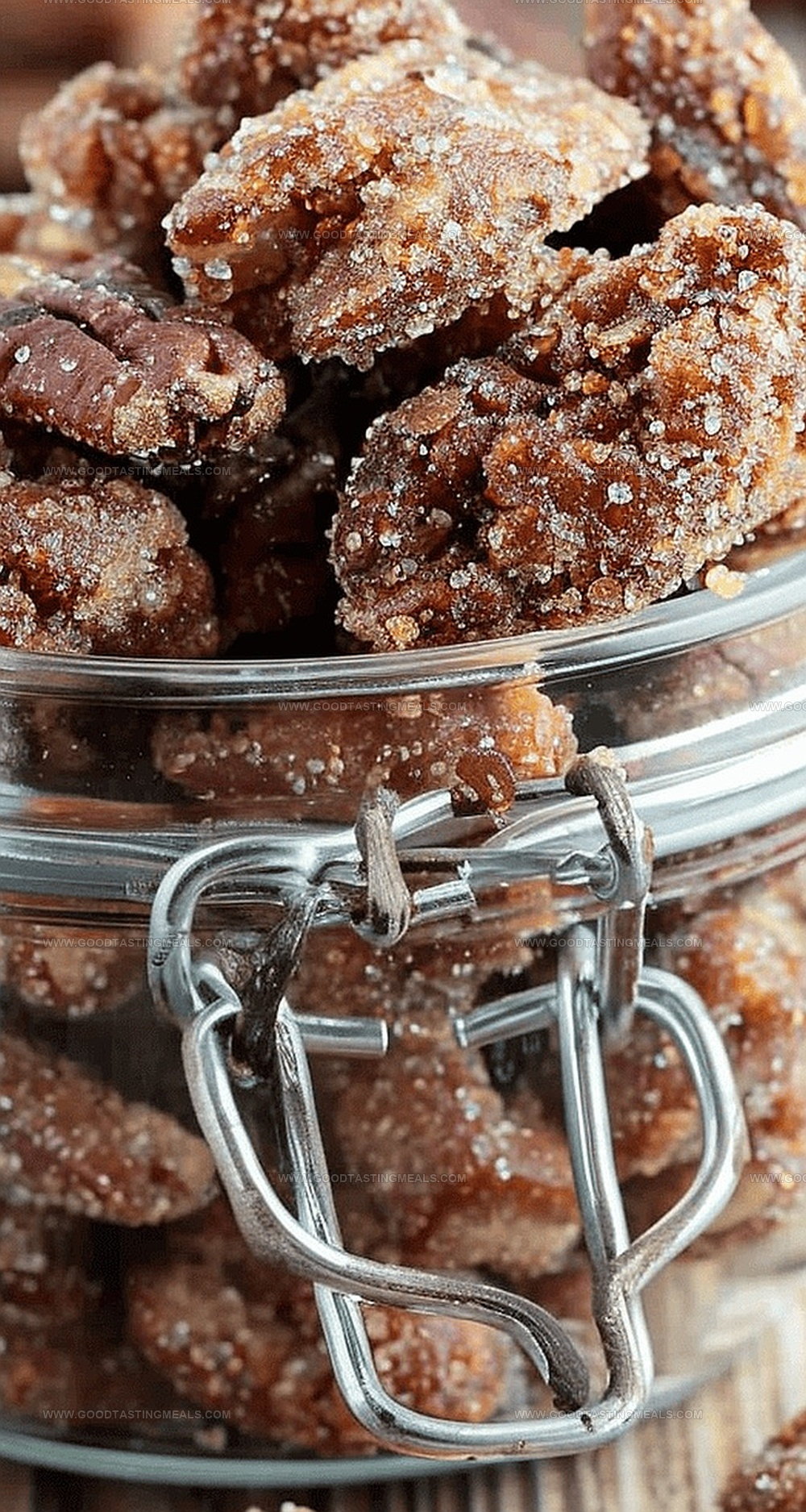 Quick & Sweet: Homemade Sugar Coated Pecans Recipe - Good Tasting Meals