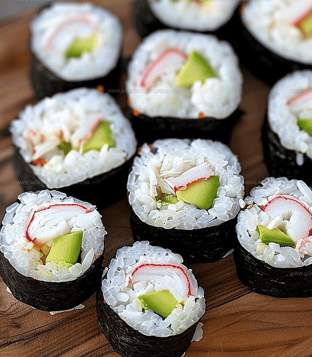 Try This Classic California Roll Recipe Today - So Simple - Good ...